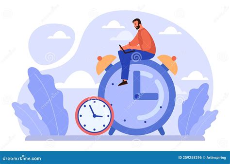 Time Management Concept Business People Work Day Planning Stock