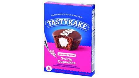 Tastykake Creme Filled Chocolate Swirly Cupkakes 2 Oz X 6 Ct