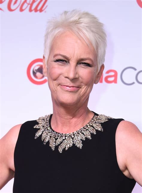 Jamie Lee Curtis S White Pixie Best Celebrity Haircuts 2019 POPSUGAR Beauty Photo 20