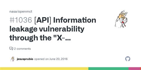 [api] information leakage vulnerability through the x powered by