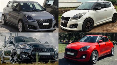 Maruti Swift Modified In Black