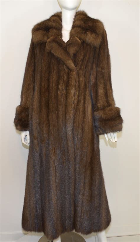 Dennis Basso Sable Fur Full Length Coat At 1stdibs Dennis Basso Fur Coat