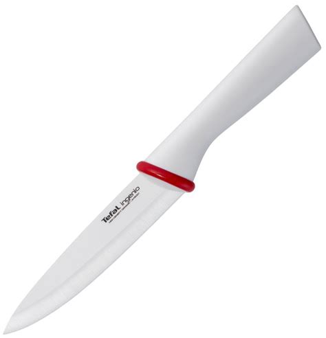 Нож универсальный керамический Tefal Ingenio Ceramic с чехлом 130 мм ...