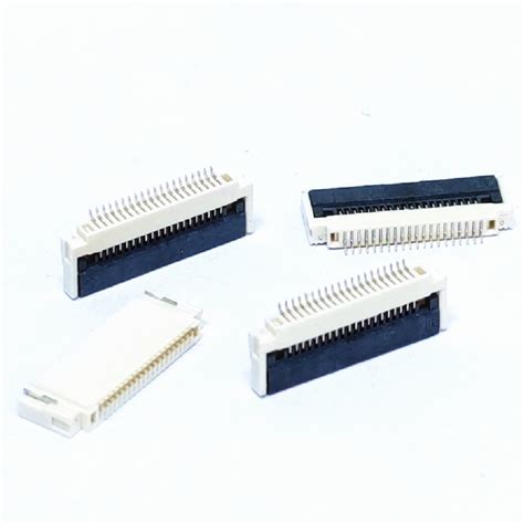 FPC Connector Horizontal Flip Lock ZIF Type 4 60pin 0 5mm Pitch FPC FFC Connectors
