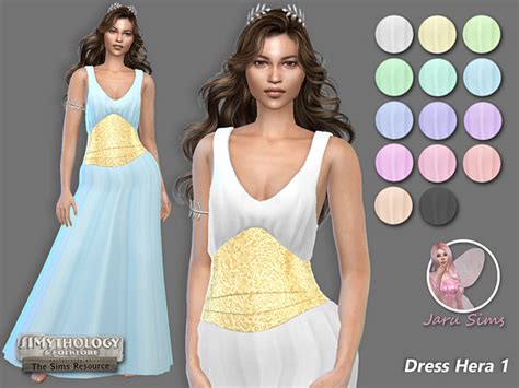 The Sims Resource SIMYTHOLOGY Dress Hera 1
