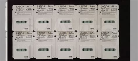 Аккумуляторы Ladda IKEA AA 2450 mah 1,2v 2022 год купить в Москве ...