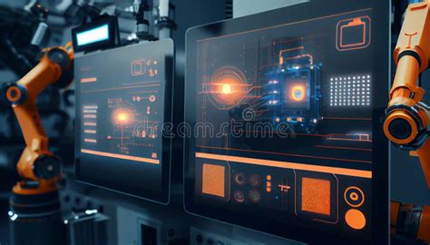 Universal Industrial Robotic Arm And Cnc Lathe Machine Stock