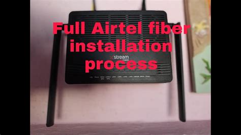 Airtel Xstream Fiber Installation Process With New Plans Rs499