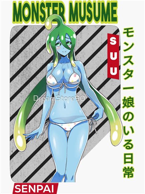 Suu Monster Musume Sticker For Sale By Dreamstore90 Redbubble