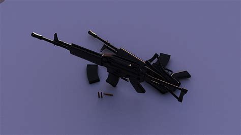Pindad Ss2 V2 3d Model Cgtrader