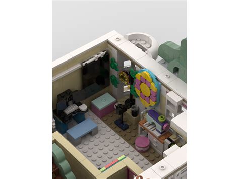 Lego Moc Halo Halo Tower By Noobricks Rebrickable Build With Lego