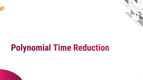 92 Polynomial Time Reduction Ada Youtube