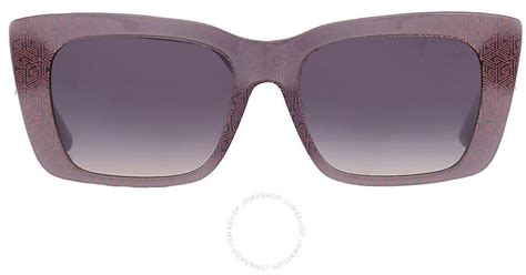 Guess Smoke Gradient Cat Eye Sunglasses Gu7890 20b 55 In Purple Lyst Uk