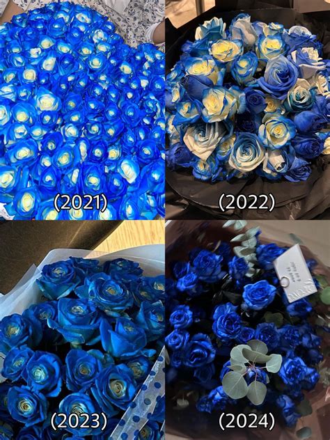 [잡담] 제니 파란 장미 매년 약간 디테일 다른 거 신기함 인스티즈 Instiz 연예 카테고리