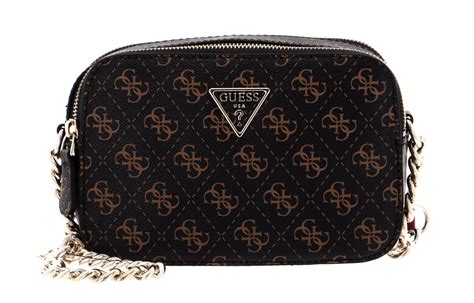 Guess Noelle Crossbody Camera Brown Buy Bags Purses And Accessories
