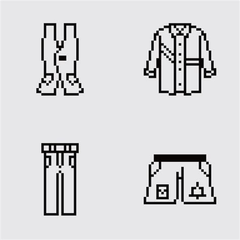 픽셀 아트 빈티지 미학 레트로 스프라이트 디자인 프리미엄 벡터