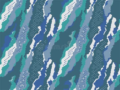Seamless Camouflage Background Fabric Print Texture Pattern For Textile Stock Vector Seamless Camouflage Background Fabric Print Texture Pattern For Textile Stock Vector