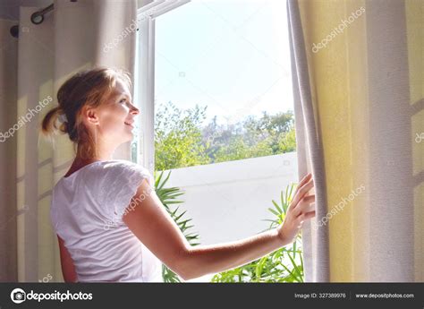 Open Window At Morning
