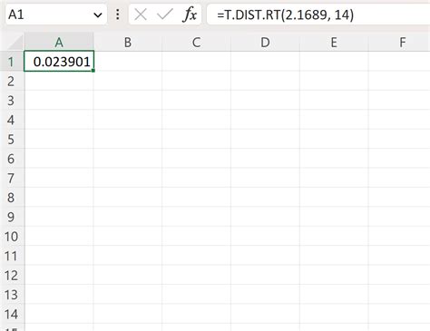 How To Calculate P Values In Excel Examples