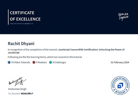 Javascript Codingjourney Techskills Achievementunlocked Rachit Dhyani