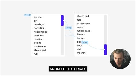 How To Make A Scrollable List In Figma That Works In Prototype Youtube