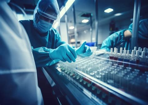 Premium Ai Image Medical Breakthrough Scientists Pioneering A New Vaccine Generative Ai