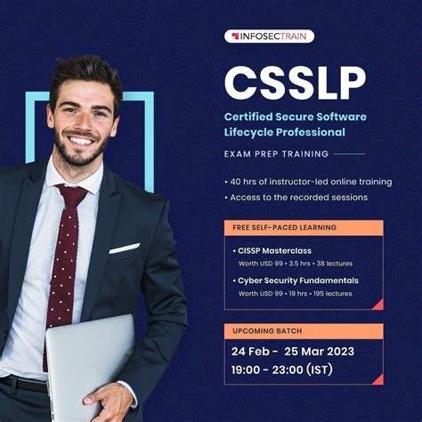 infosec train on linkedin csslp applicationsecurity security