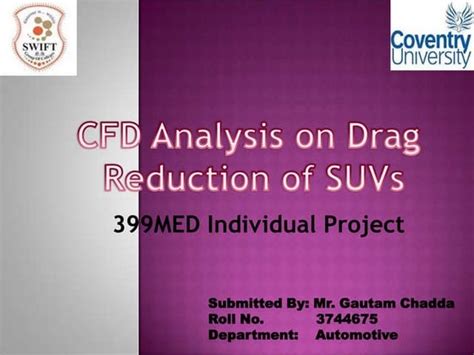 Advance Application Of Cae In Crash Analysispptx