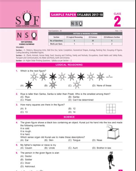 Class 2 Study Material Page 7 Olympiad Tester