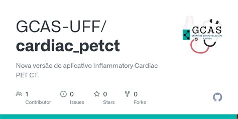 Github Gcas Uff Cardiac Petct Nova Vers O Do Aplicativo Inflammatory