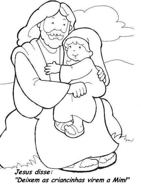 Dibujo Jesus Ama A Los Niños Para Colorear Niños Relacionados