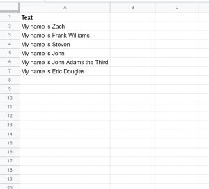Google Sheets How To Split Text Into Rows