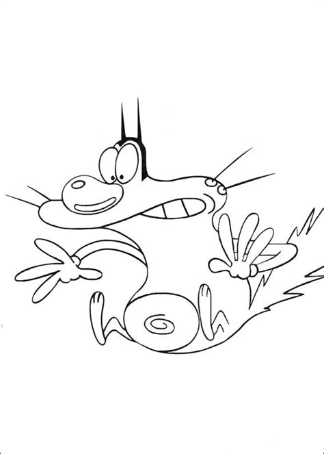 Oggy And The Cockroaches Coloring Pages And Books 100 Free And Printable