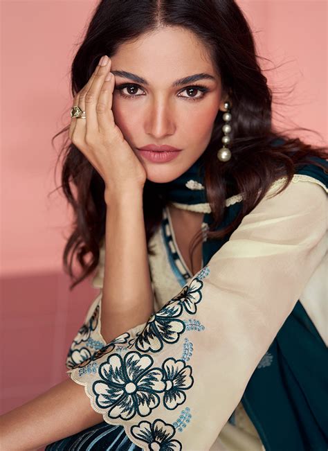Buy Pant Suits Cream And Turquoise Floral Embroidery Pakistani Pant
