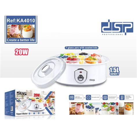 Йогуртница DSP КА-4010 электрическая с баночками - купить по низким ...