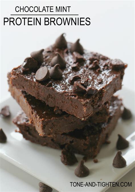 Chocolate Mint Protein Brownies Site Title