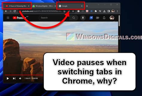 Video Stops Playing When Switching Tabs In Chrome