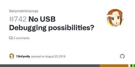 No USB Debugging Possibilities Issue Genymobile Scrcpy GitHub