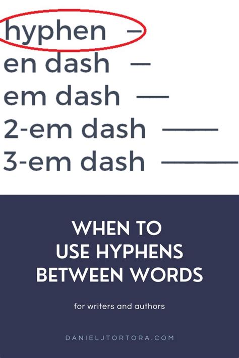 Hyphenating Words Tips And Guidelines For Authors And Writers