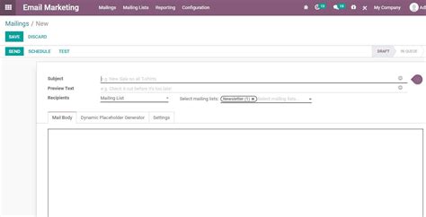 Email Marketing Odoo V14 Book Odoo For Beginners Cybrosys