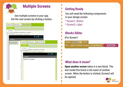 app inventor conceptcards tutorials and guides mit app inventor