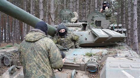 Экипаж танка Т 72Б3М в зоне проведения специальной военной операции