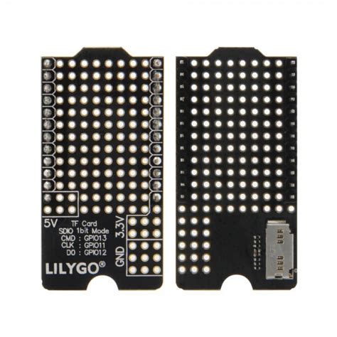 LilyGO T Display TF Shield SD Card Adapter Male Pin Headers