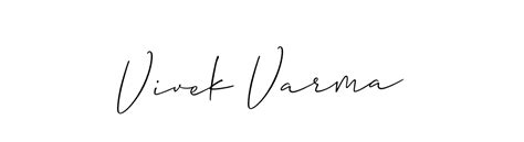 88 Vivek Varma Name Signature Style Ideas Cool Esign