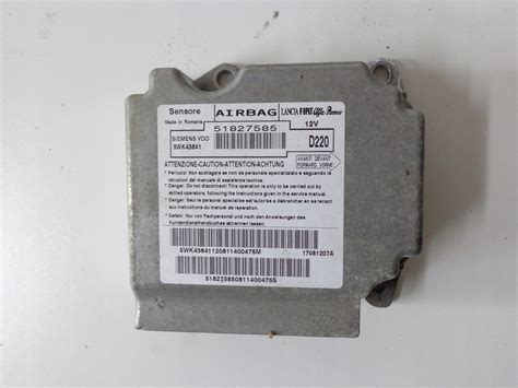 FIAT BRAVO II 2 SENSOR PODUSZEK AIRBAG 51827585 13553081803
