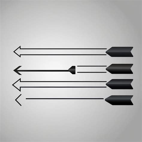 Collection Of Modern And Minimalist Arrow Icons In Various Styles Premium Ai Generated Image