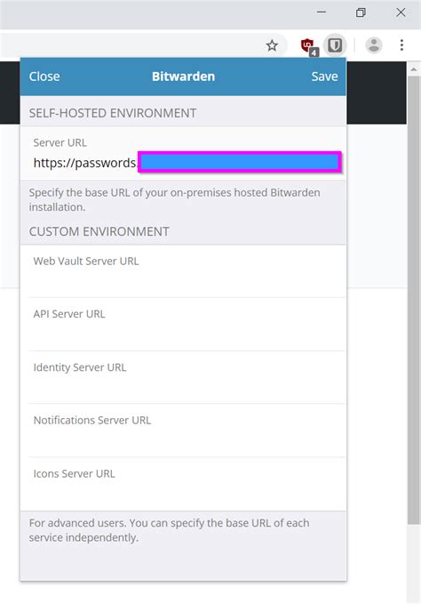 Chrome Gpos Force Installing Bitwarden And Specifying Default Server
