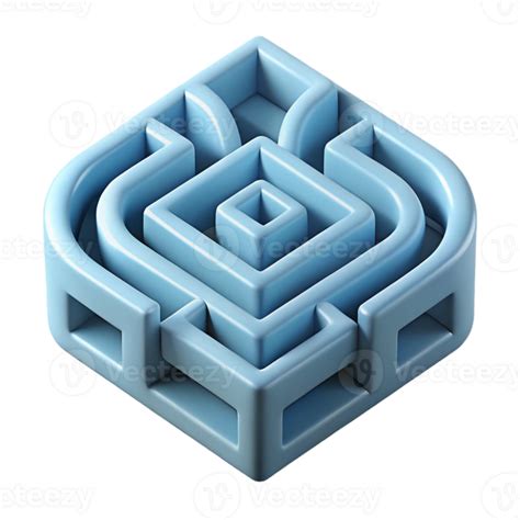 Breathtaking Creative Abstract Composition Of Clean Sharp Lines Forming A Maze Minimal With