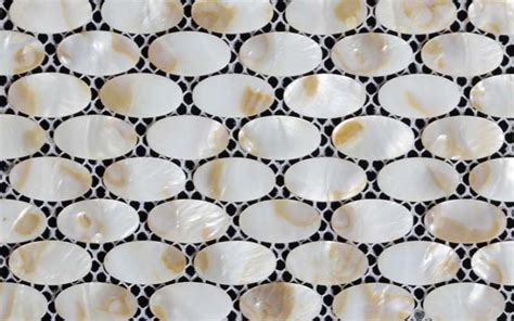 Wholesale Mother Of Pearl Kitchen Backsplash Tile Design Fresh Water Iridescent Shell Tiles Wall