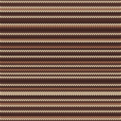 Premium Vector Striped Knitting Pattern